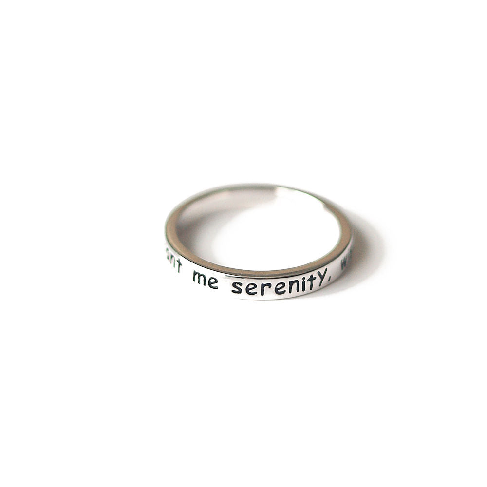 Serenity Prayer Ring | Jewmei